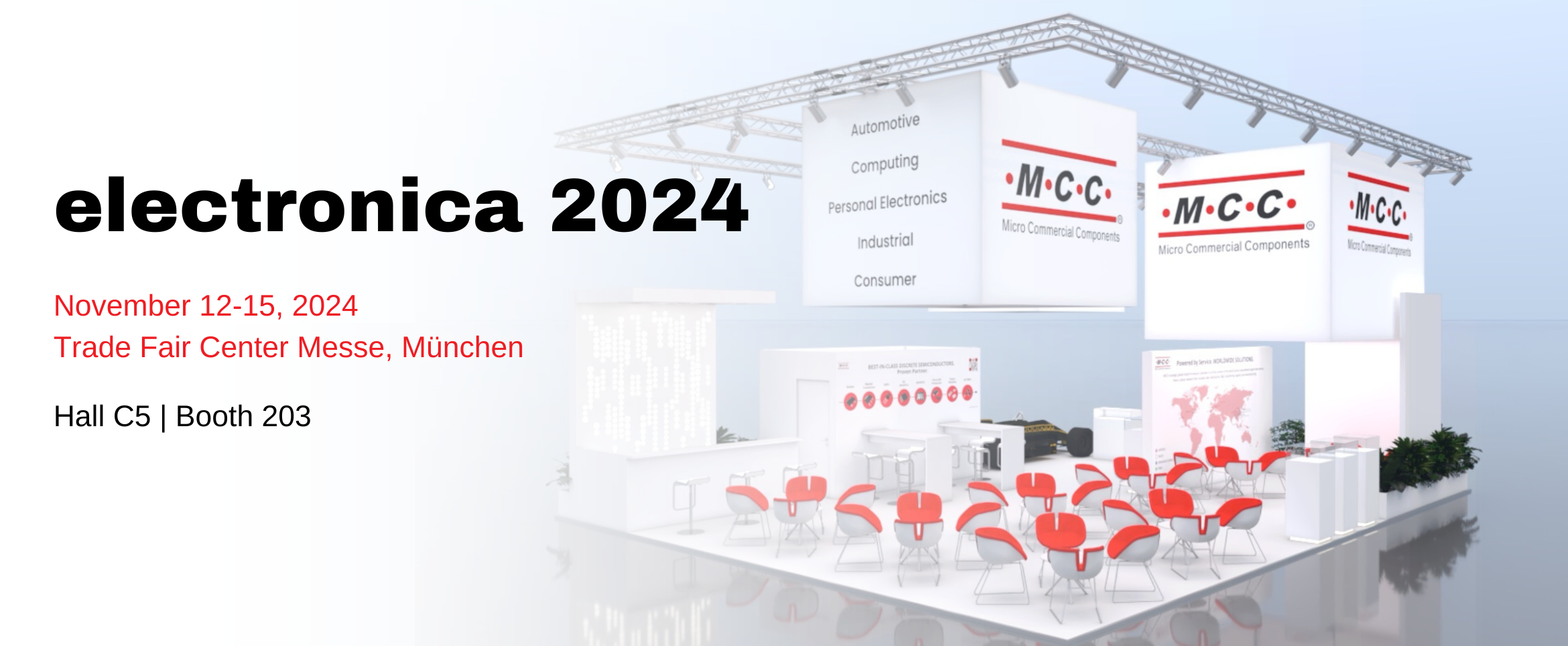 Join MCC in Munich at electronica 2024
